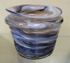 Vaso in vetro di Murano